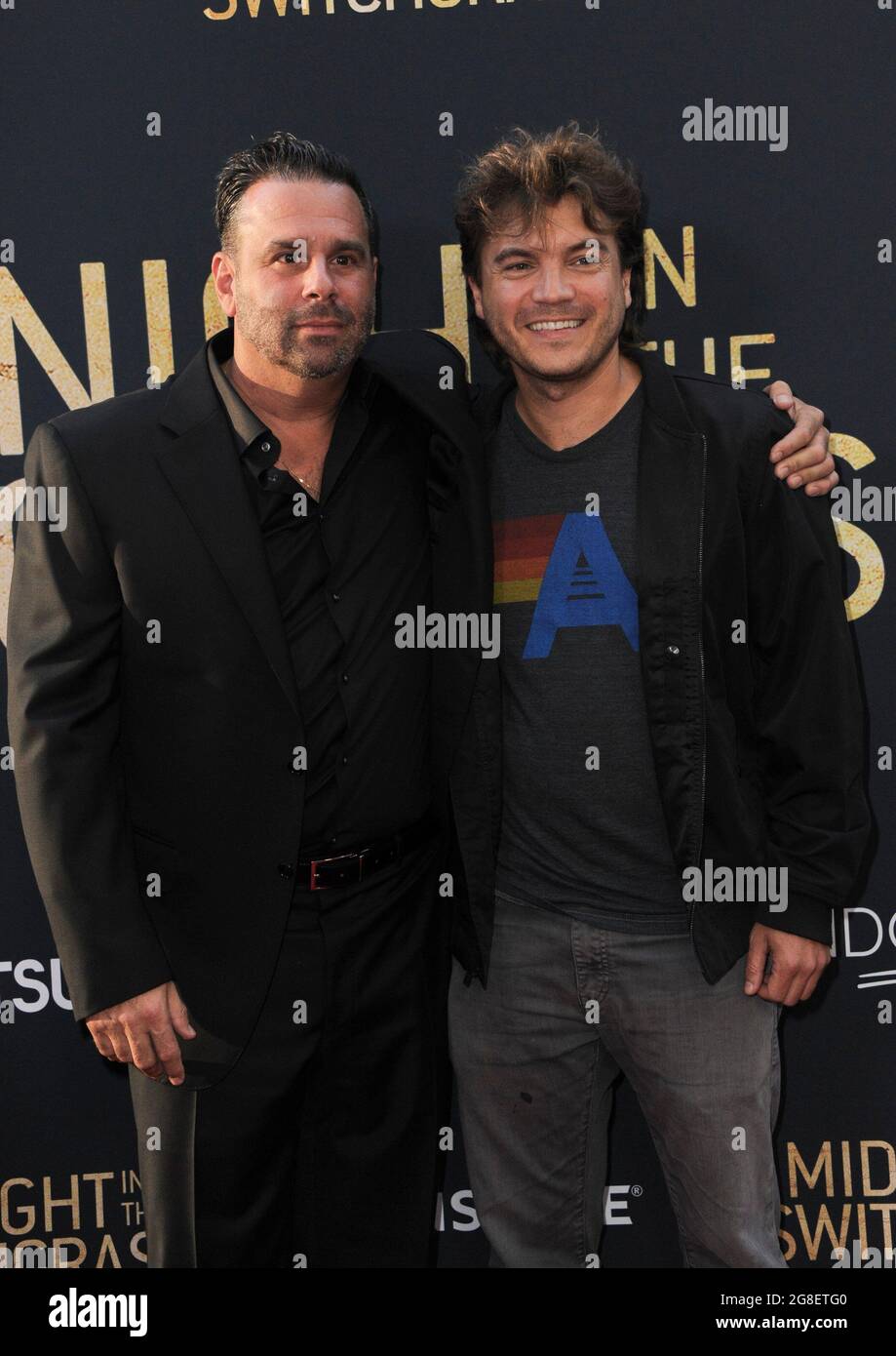 Los Angeles, CA. 19th July, 2021. Randall Emmett, Emile Hirsch at ...