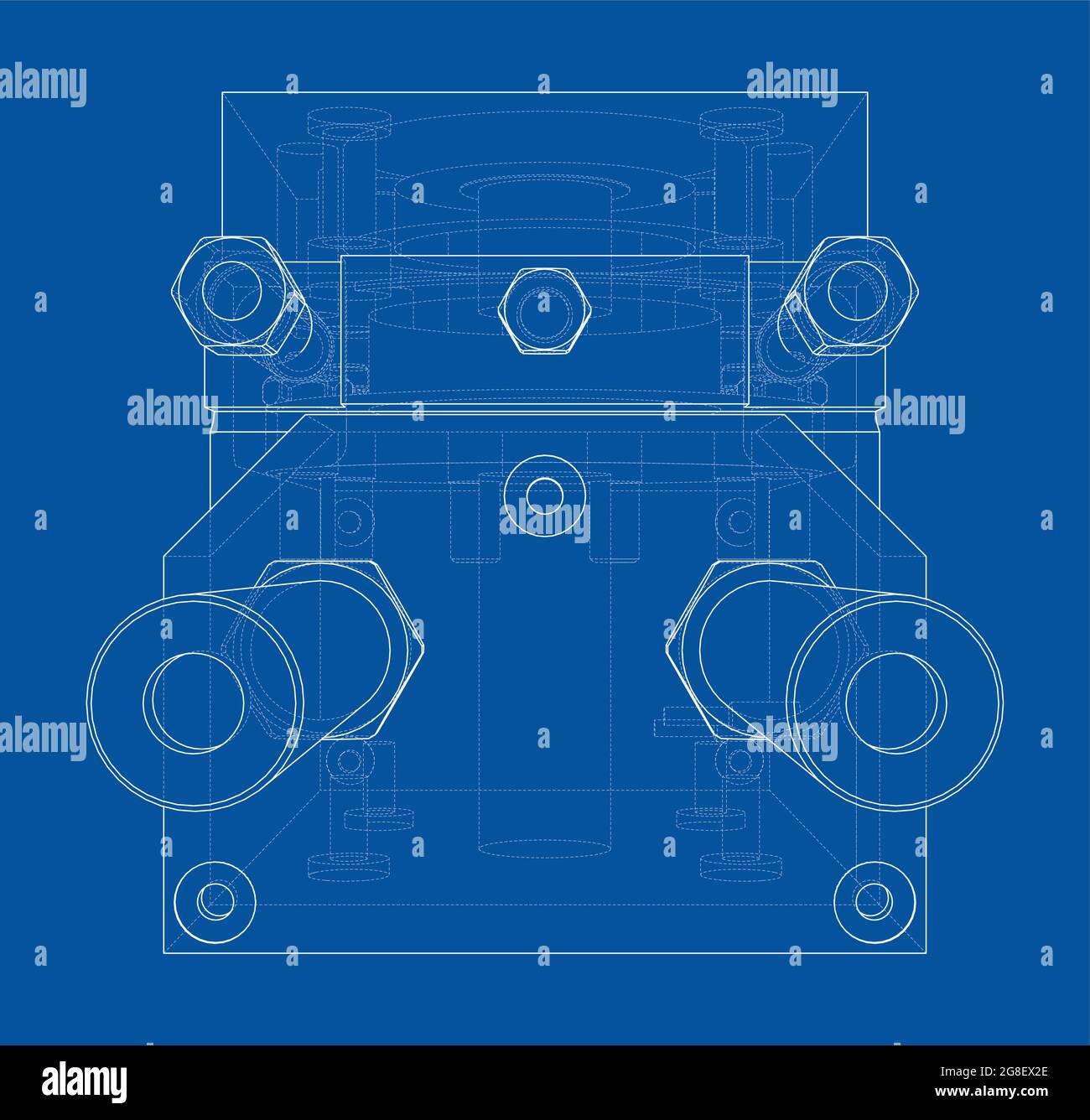 Abstract industry object concept. Vector Stock Vector Image & Art - Alamy