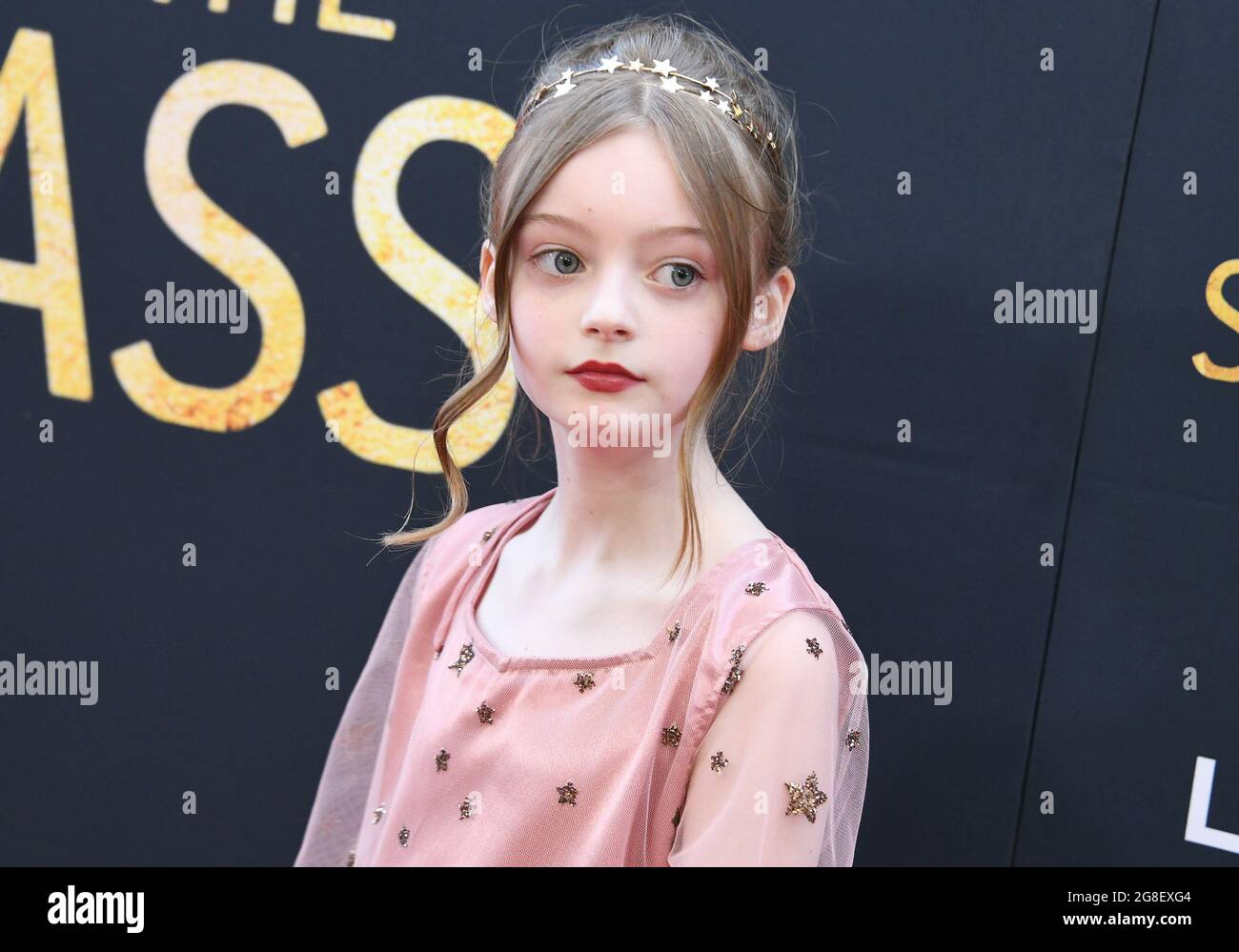Olive Abercrombie arrives at the MIDNIGHT IN THE SWITCHGRASS Premiere ...