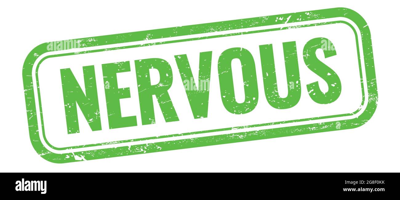 Nervous text on green hi-res stock photography and images - Alamy