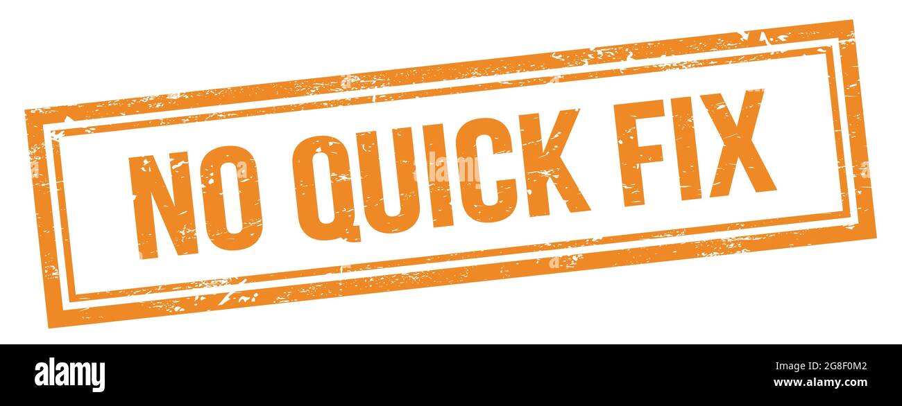 Quick fix stamp hi-res stock photography and images - Alamy