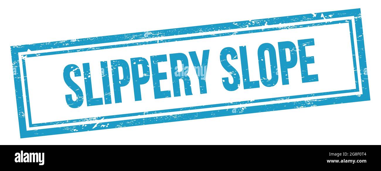 Slippery slope word hi-res stock photography and images - Alamy