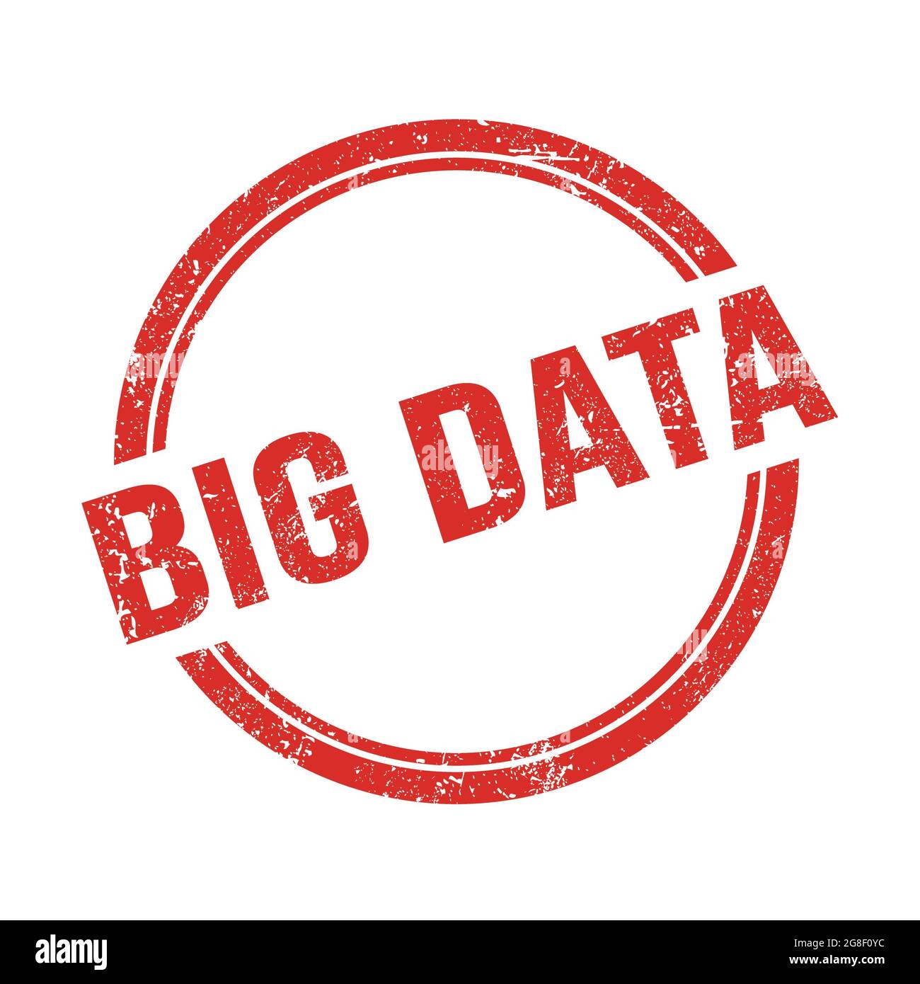 Big data stamp Cut Out Stock Images & Pictures - Alamy
