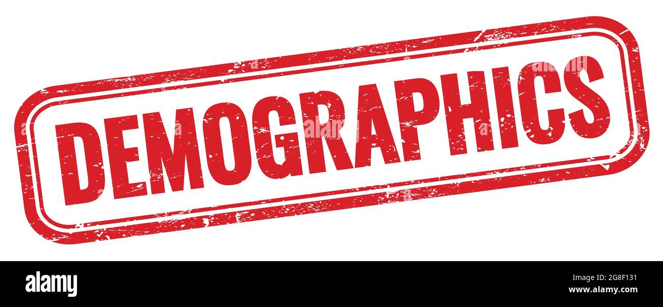 Demographics word hi-res stock photography and images - Alamy