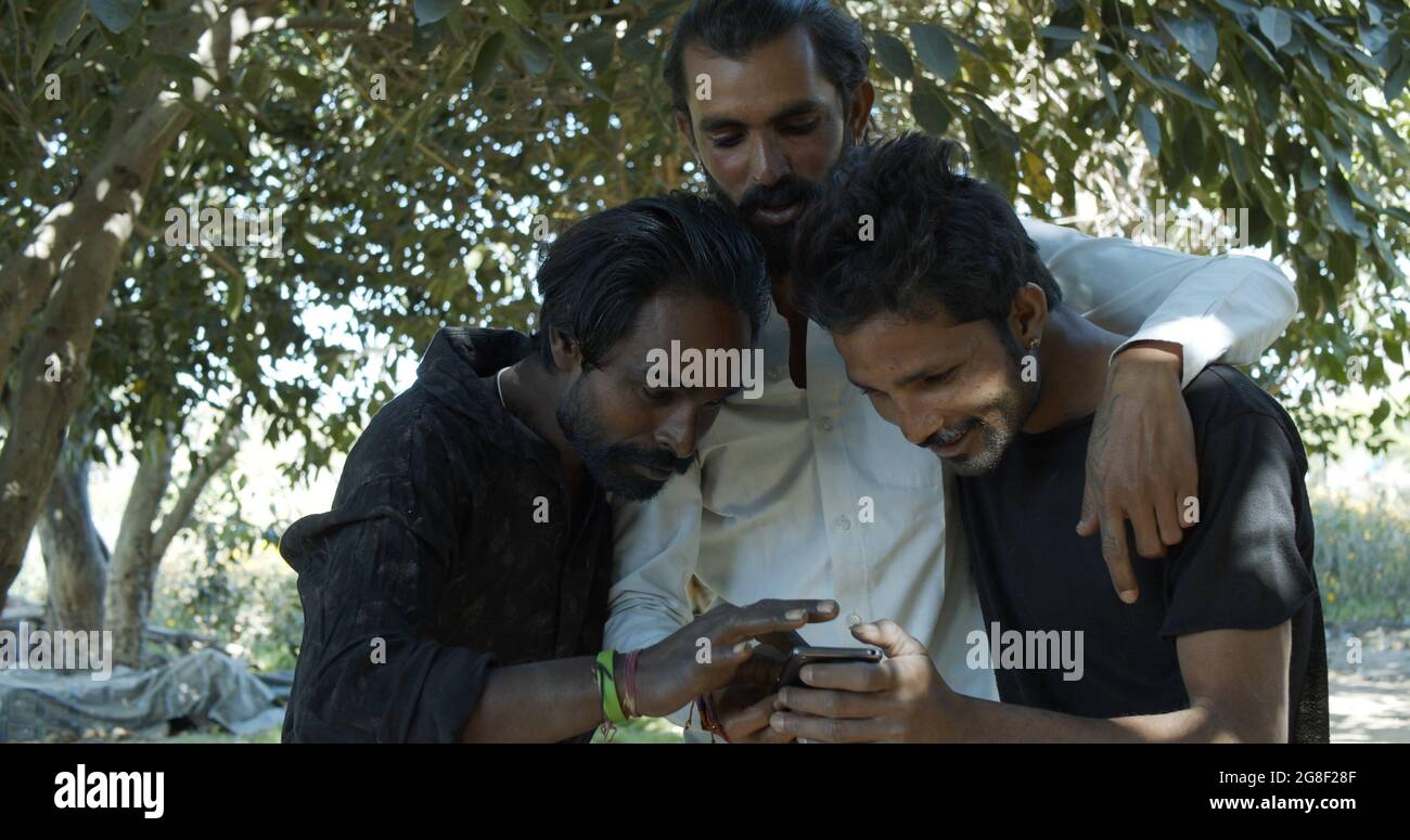 Closeup shot indian friends hi-res stock photography and images - Alamy