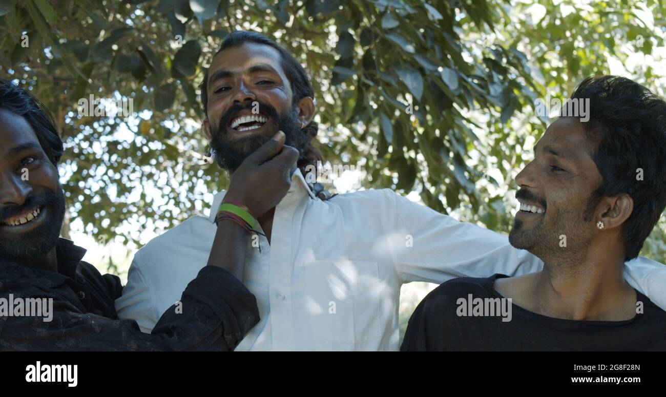 Closeup shot indian friends hi-res stock photography and images - Alamy