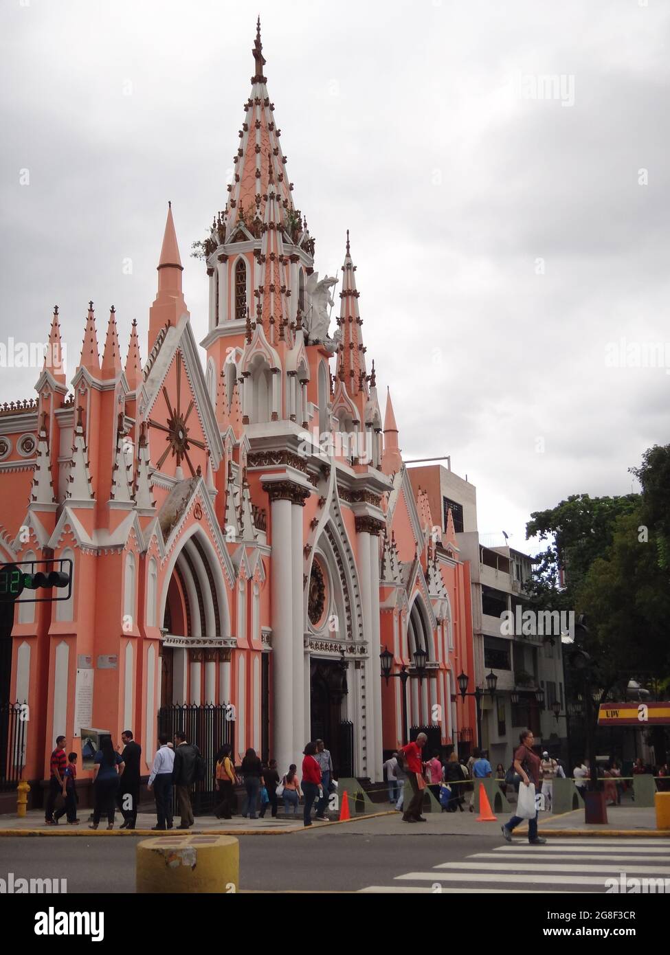 CARACAS, VENEZUELA - Dec 19, 2012: The Basilica of Santa Capilla in ...