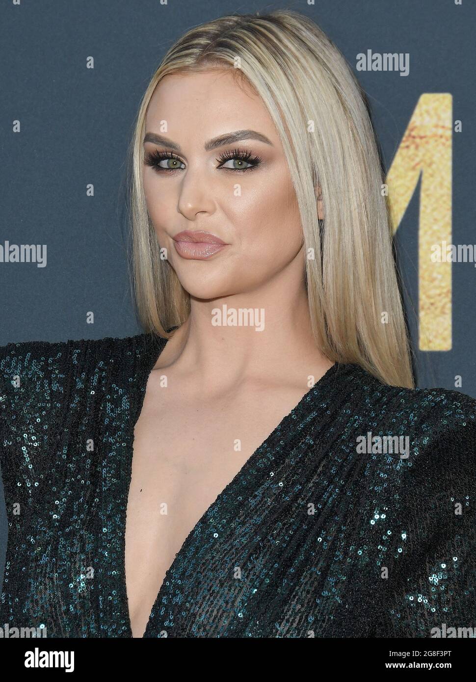 Lala Kent arrives at the MIDNIGHT IN THE SWITCHGRASS Premiere held at ...