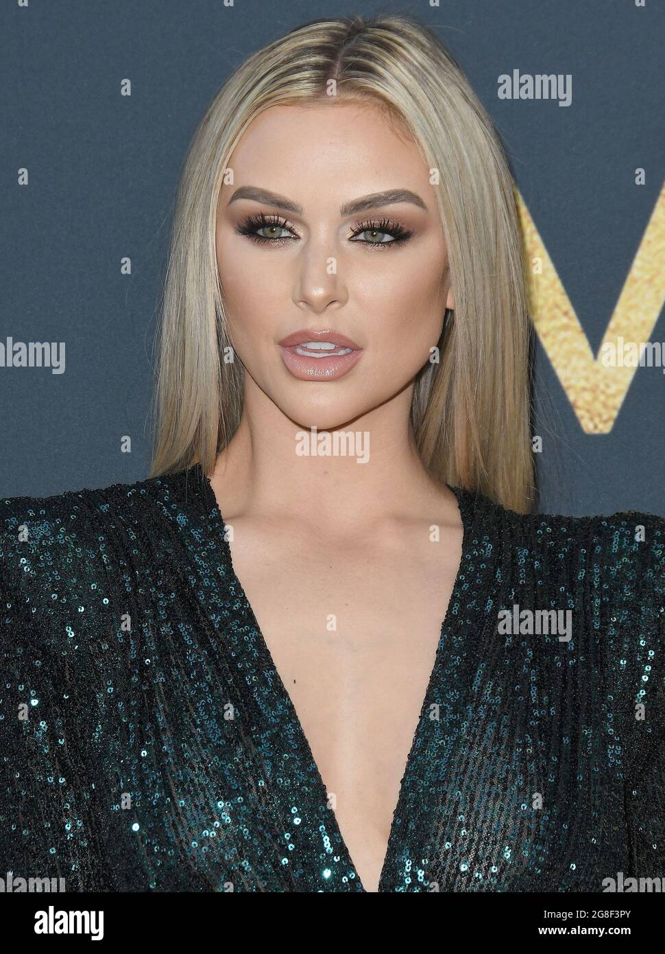 Lala Kent arrives at the MIDNIGHT IN THE SWITCHGRASS Premiere held at ...