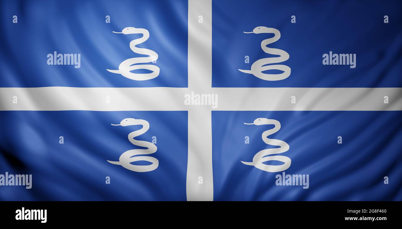 National flag of martinique hi-res stock photography and images - Alamy