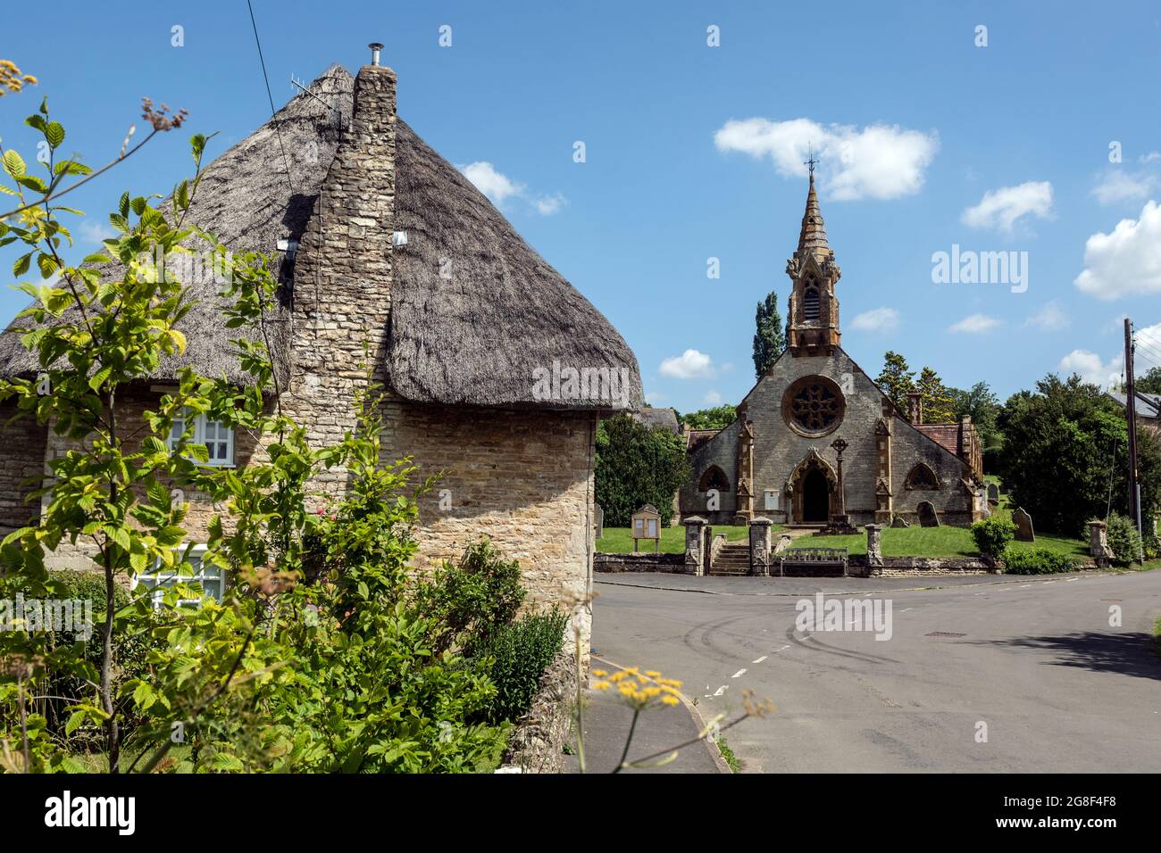 Combrook village, Warwickshire, England, UK Stock Photo - Alamy