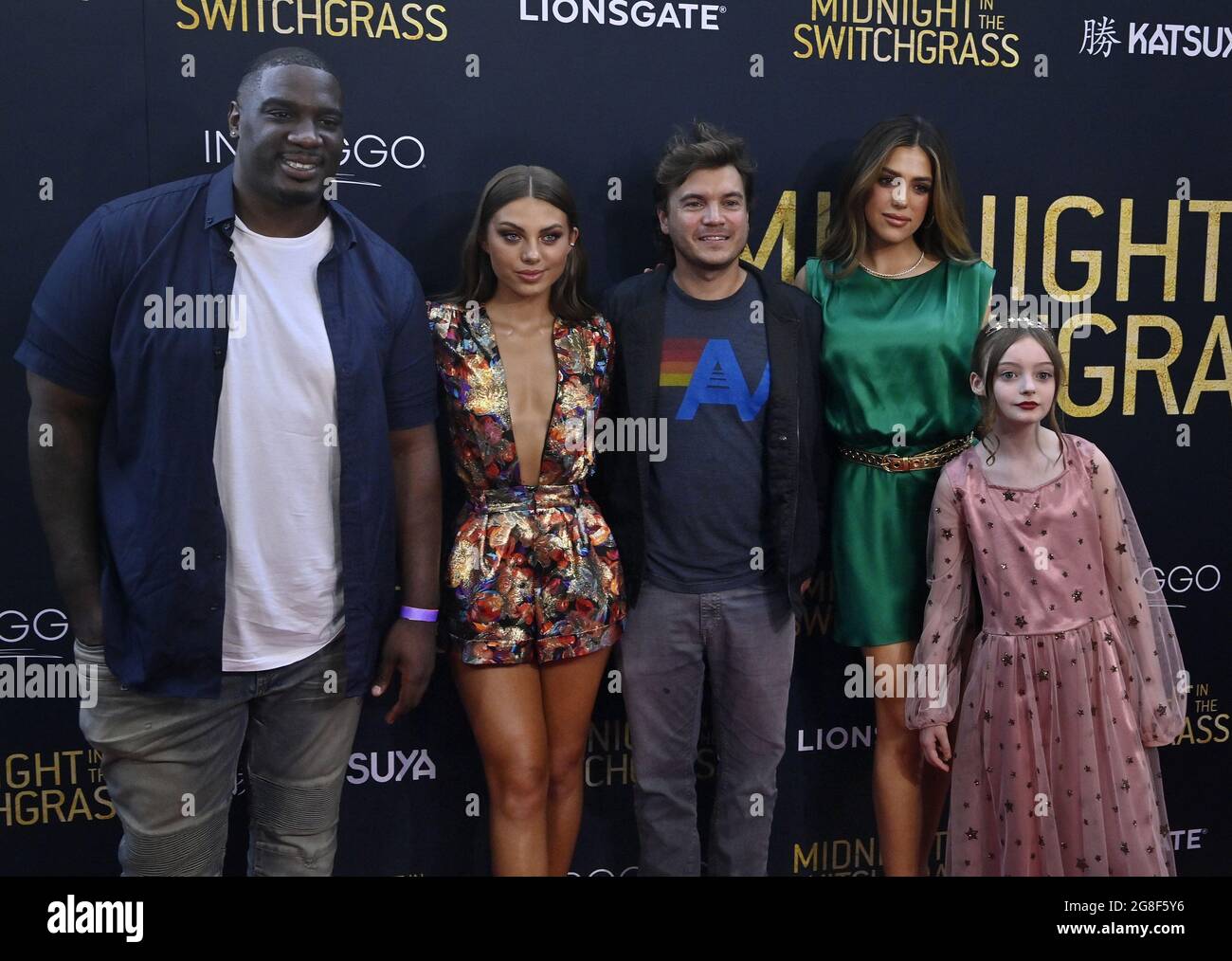 Los Angeles, United States. 20th July, 2021. (L-R) Donovan Carter ...