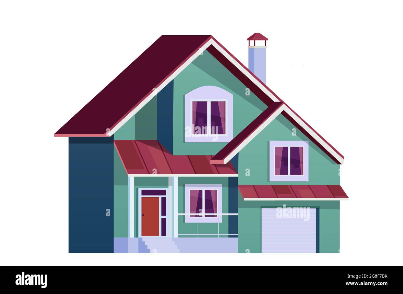 cute cartoon house Stock Vector Image & Art - Alamy