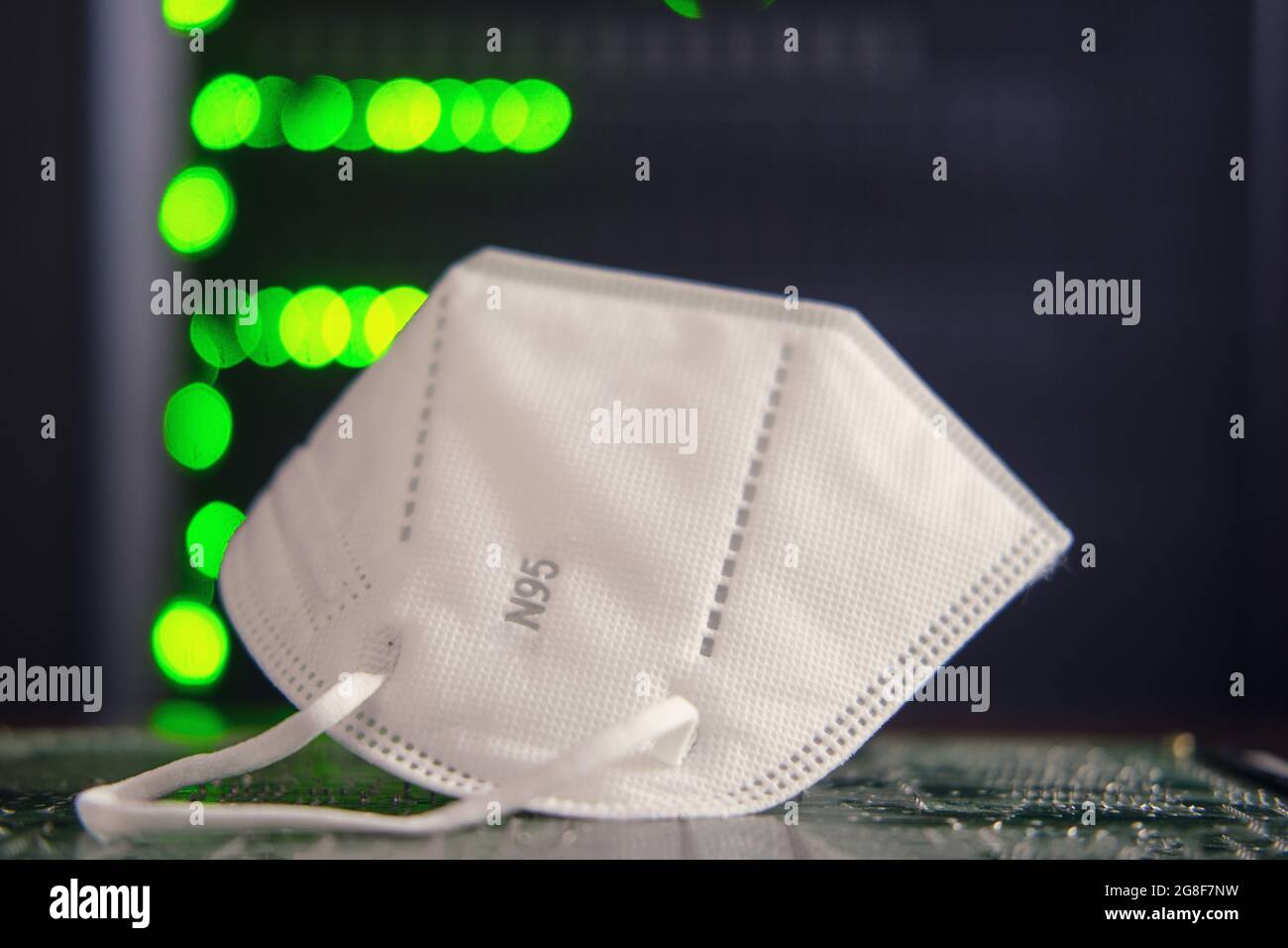 N95 mask production hi-res stock photography and images - Alamy