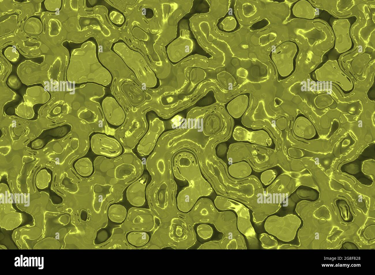 artistic yellow abstract metallic digital art texture background ...