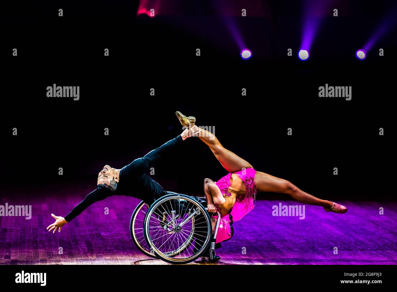 World para-dancesport champions Julius Obero and Rhea Marquez from ...