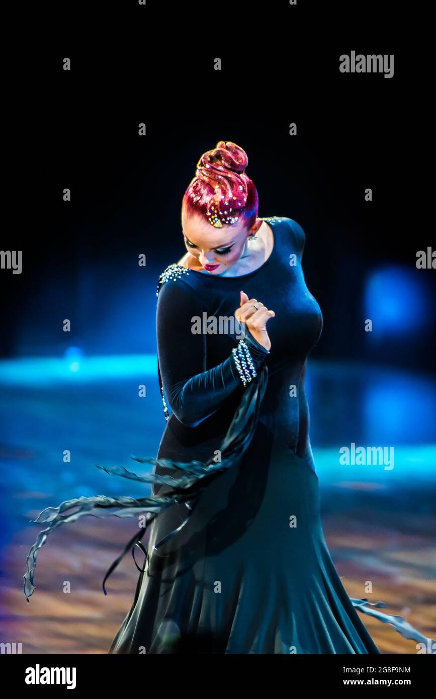 Australian Ballroom and Latin Dancer Jessica Esposito seen during the ...