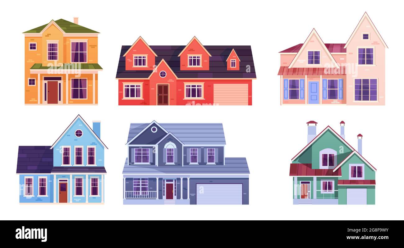 cute cartoon house Stock Vector Image & Art - Alamy