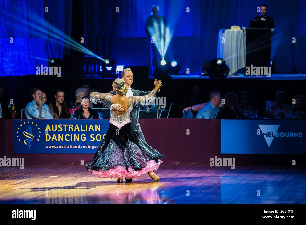 Australian Ballroom Dancers Christopher Wilson and Scarlett Wheatley ...