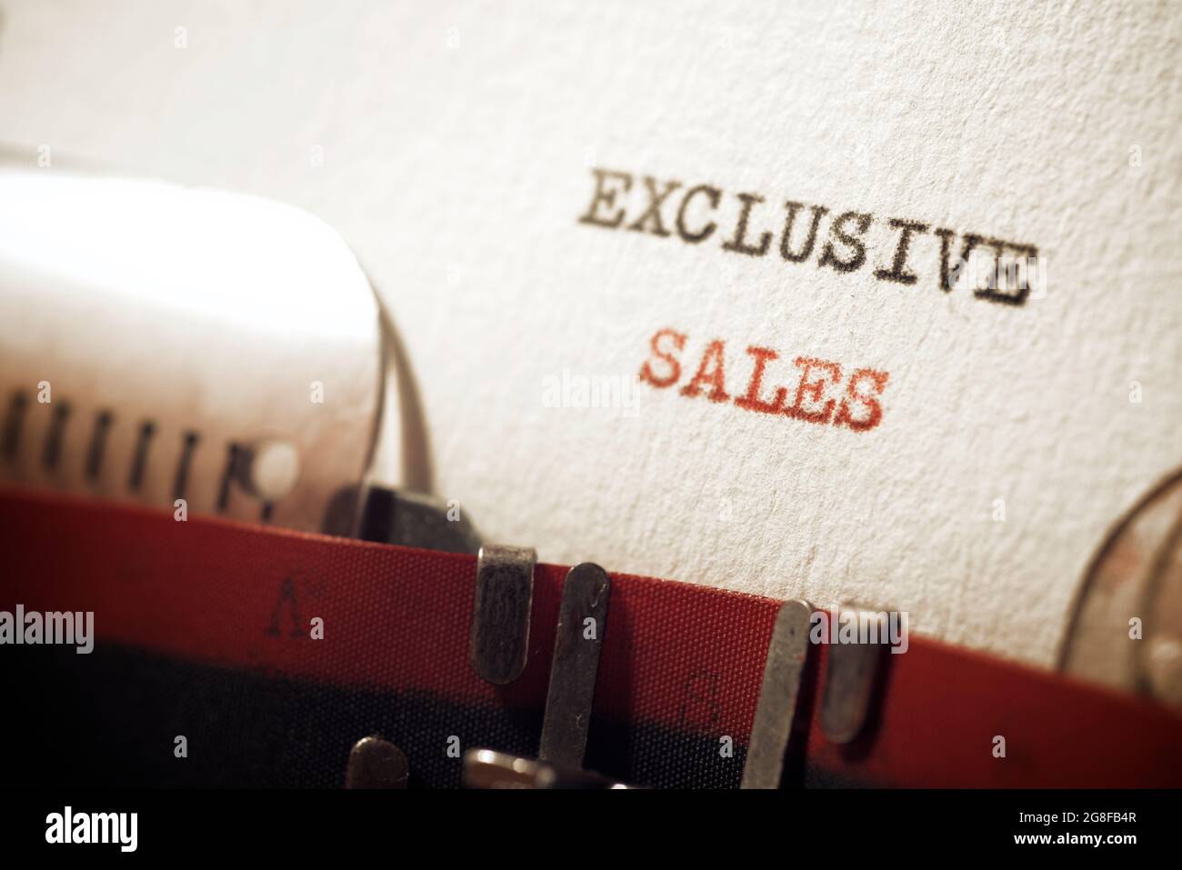 Exclusive sales hi-res stock photography and images - Alamy