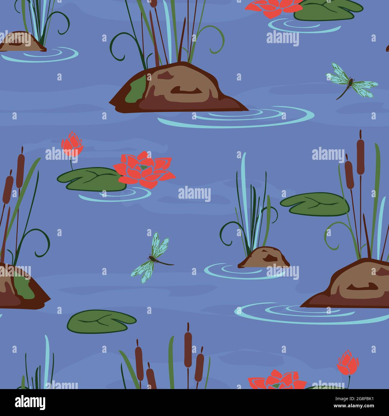 Healing lake Stock Vector Images - Alamy