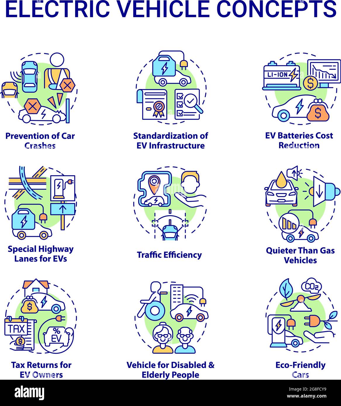 Battery pack electric vehicle Cut Out Stock Images & Pictures - Alamy