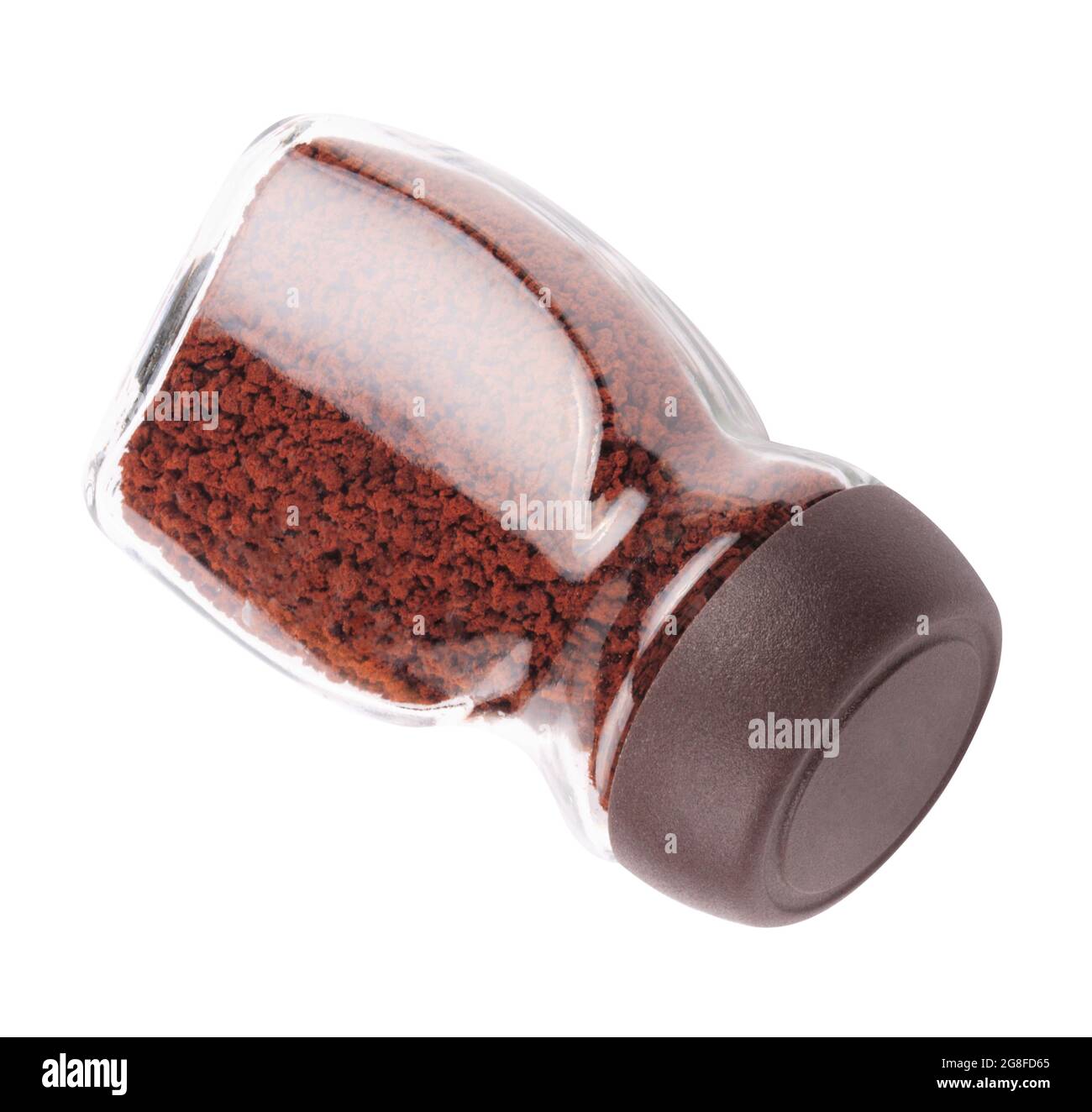 Jar of Instant Coffee Isolated Stock Photo - Alamy