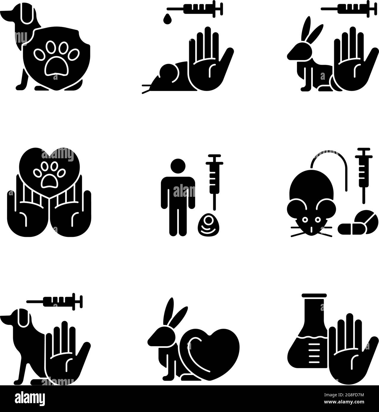 Animal testing alternative Stock Vector Images - Alamy