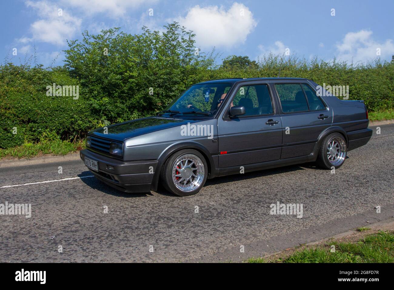 1990s 90s nineties grey VW Volkswagen Gti 1781cc petrol en-route to ...