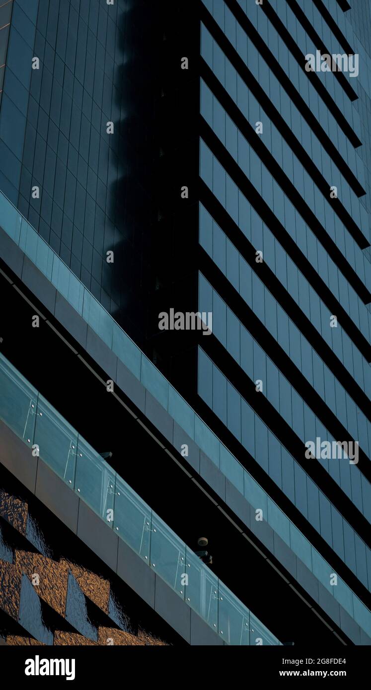 bank building. business concept of successful industrial architecture ...