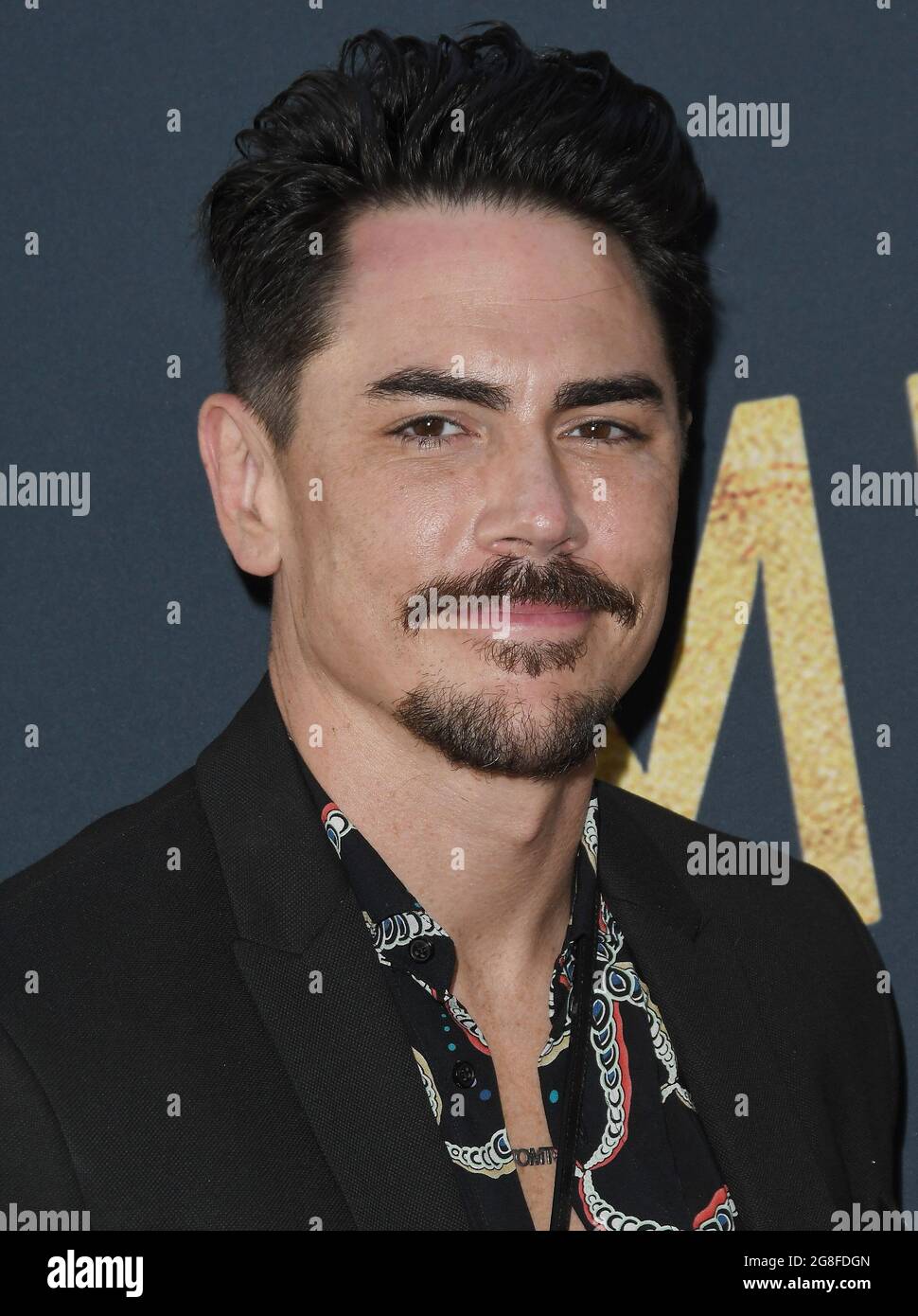 Tom Sandoval arrives at the MIDNIGHT IN THE SWITCHGRASS Premiere held ...