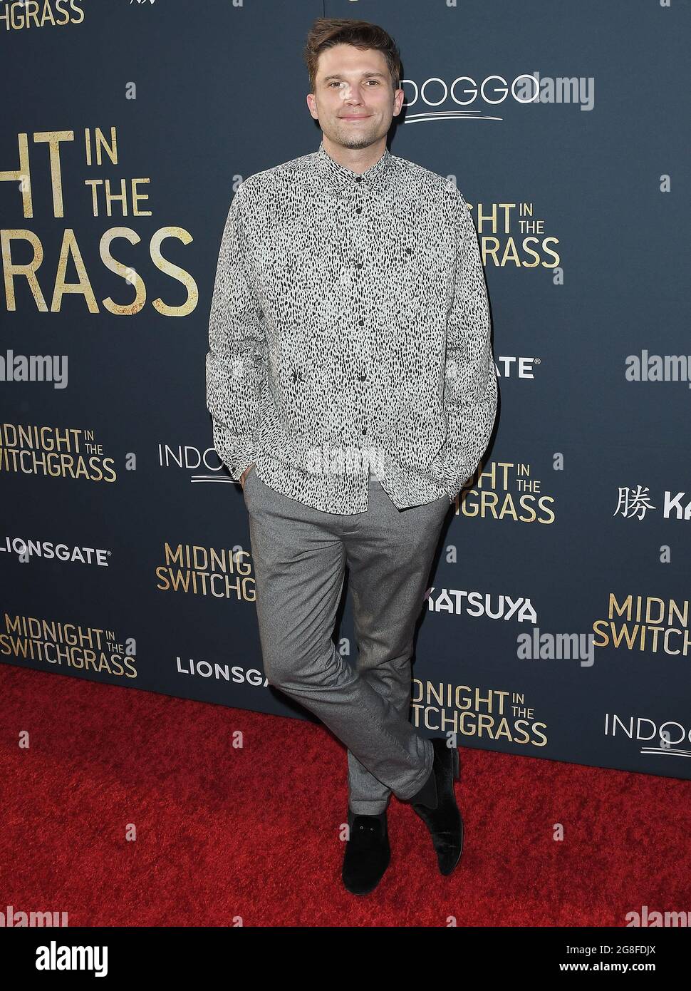 Tom Schwartz arrives at the MIDNIGHT IN THE SWITCHGRASS Premiere held ...