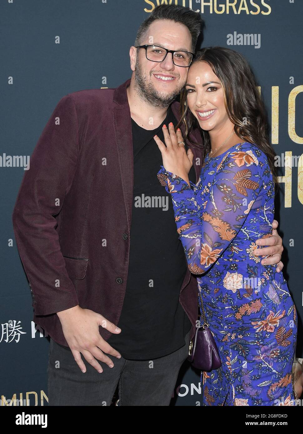 (L-R) Alex Menache and Kristen Doute at the MIDNIGHT IN THE SWITCHGRASS ...