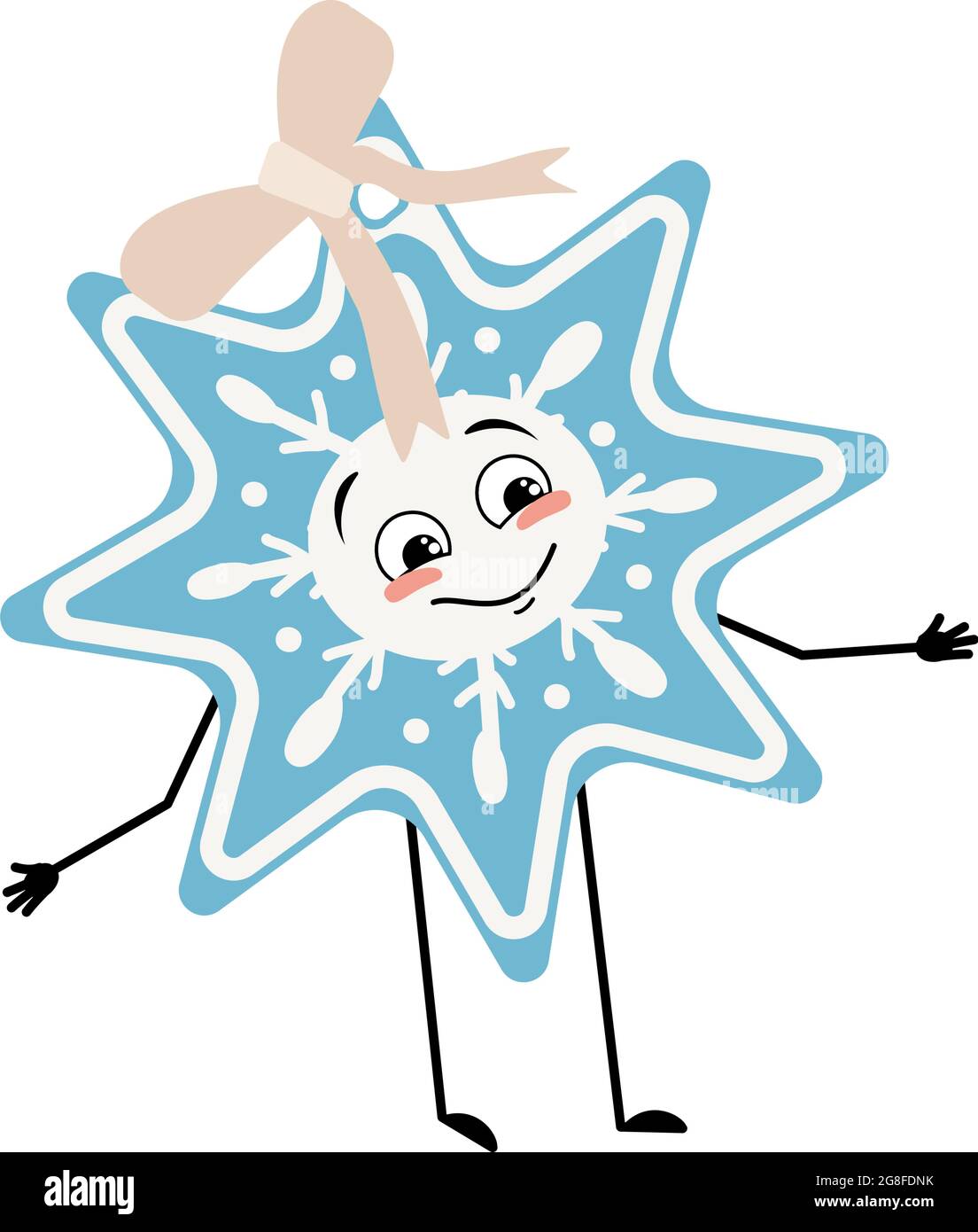 Emoticon snowflake hi-res stock photography and images - Alamy