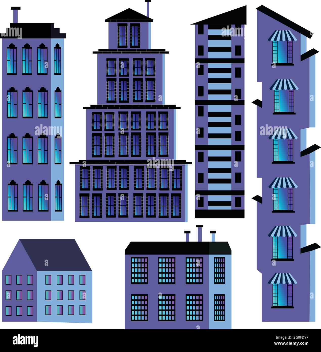 The most beautiful buildings Stock Vector Images - Alamy