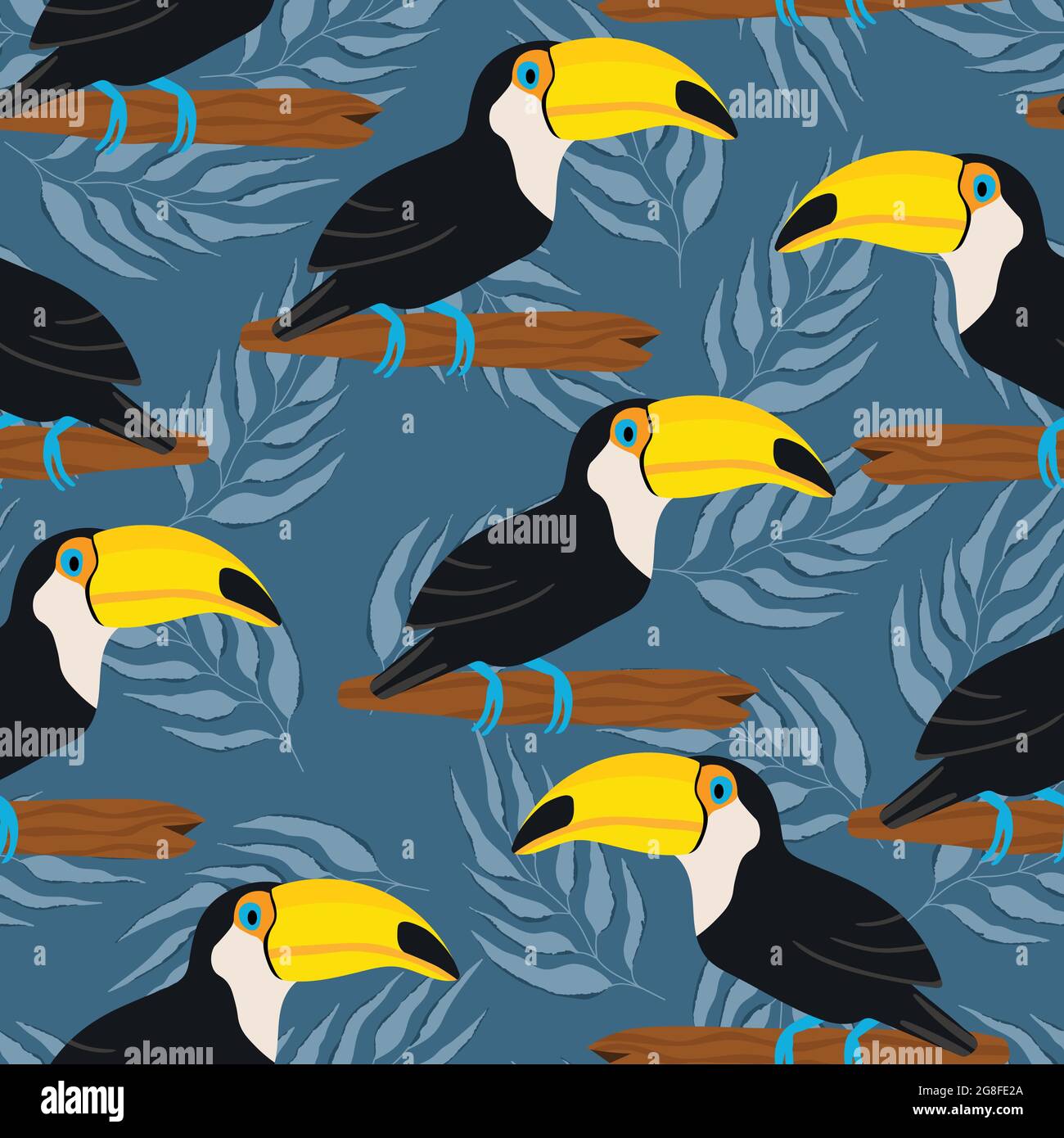 Toucan Wallpaper Print