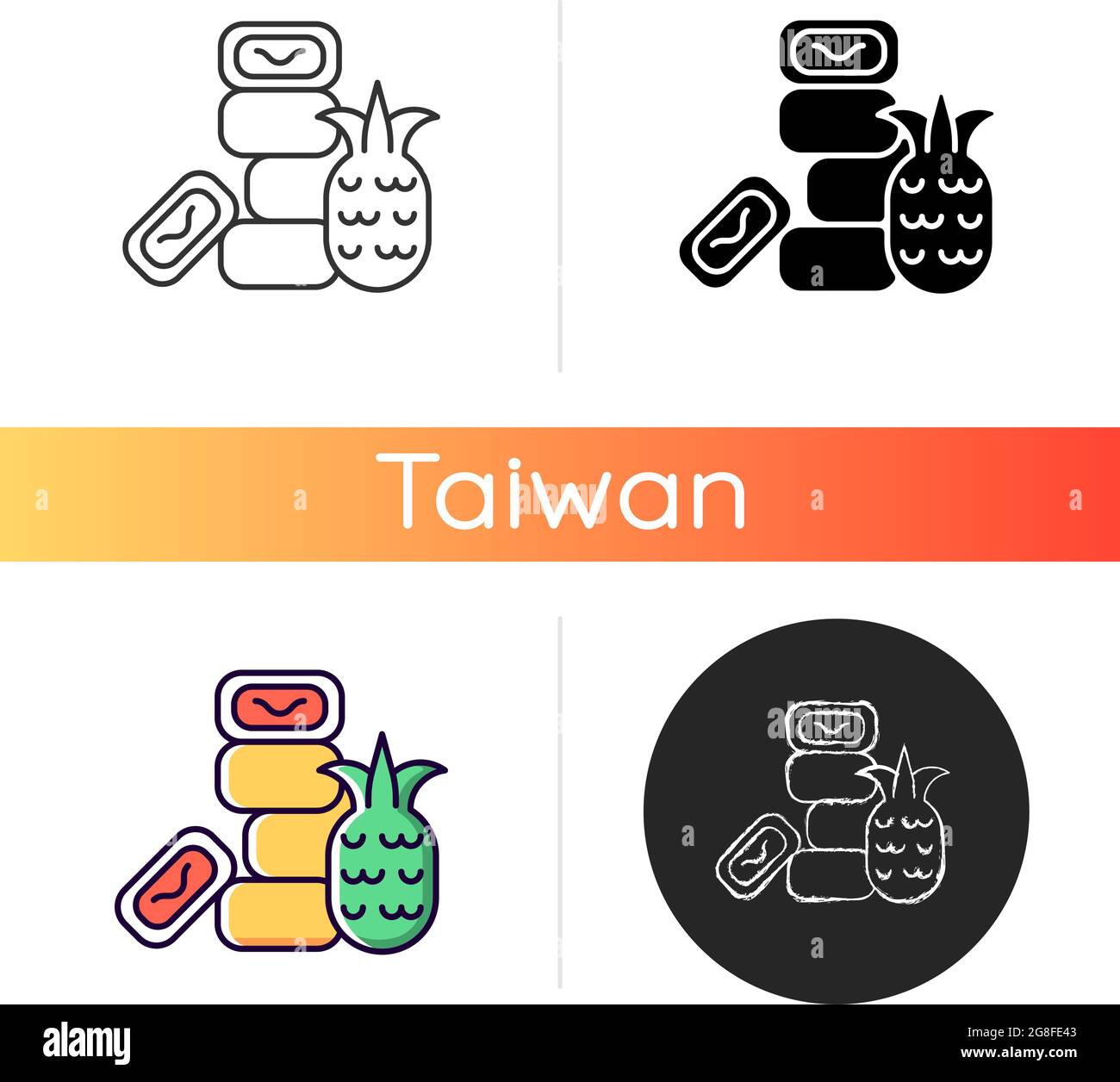 Selling cake Stock Vector Images - Alamy