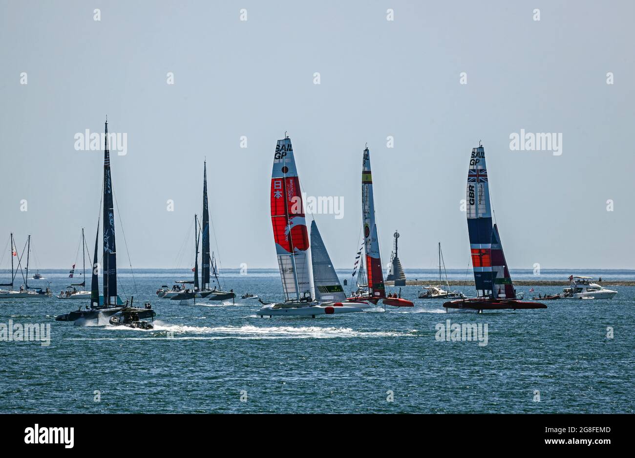 Hydrofoils in new zealand hi-res stock photography and images - Alamy