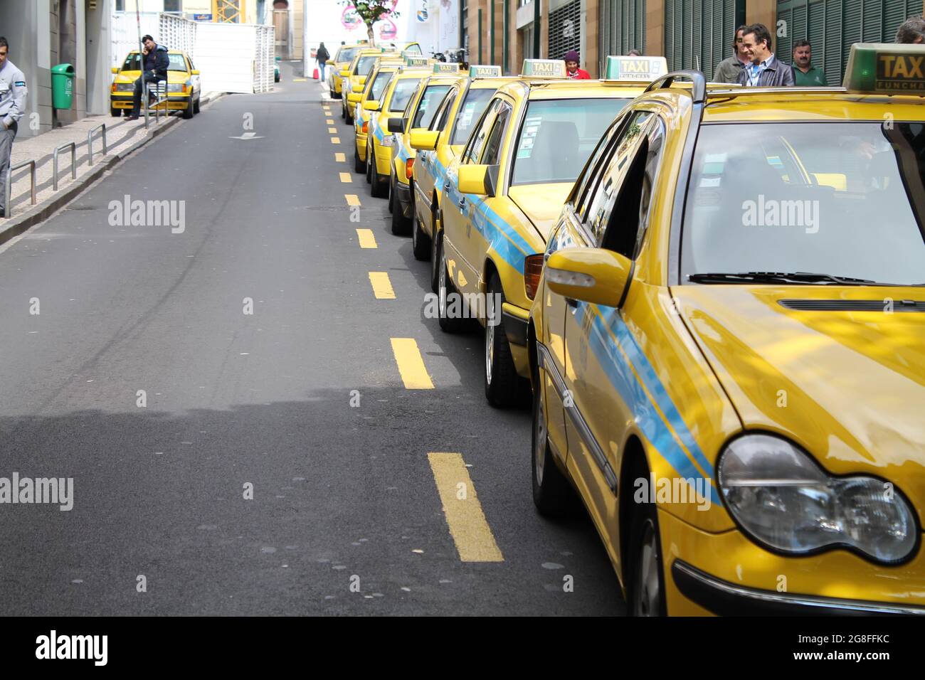 Taxis, Funchal, Anadia, Madeira Island, Ilha da Madeira, Isla de ...