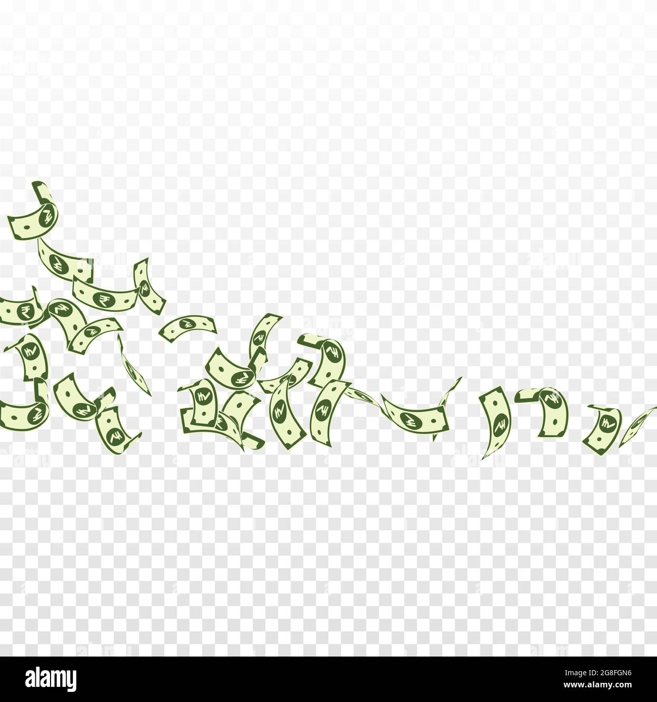 Indian rupee notes falling hi-res stock photography and images - Alamy