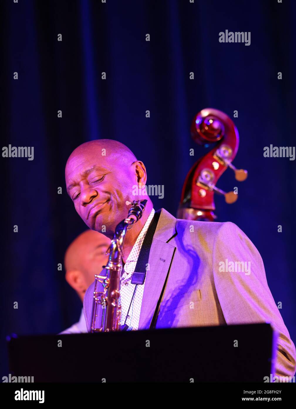 Cracow, Poland - July 11, 2021: Branford Marsalis Quartet live at 26rd ...