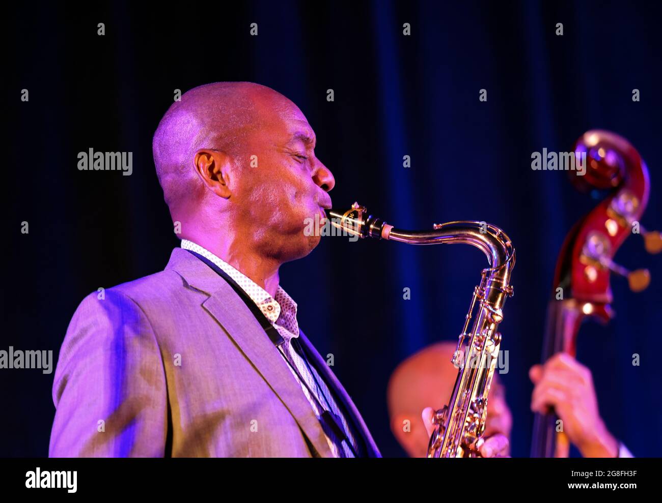 Cracow, Poland - July 11, 2021: Branford Marsalis Quartet live at 26rd ...