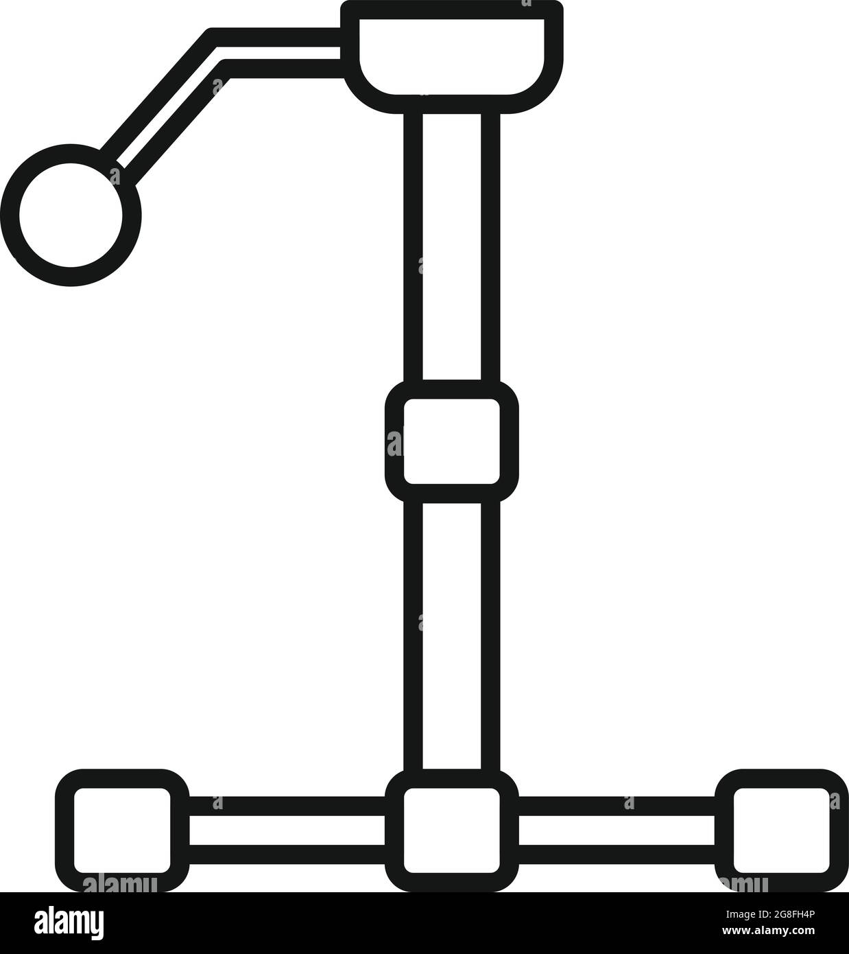 Camera stabilizer icon outline vector. Video gimbal. Photo studio ...
