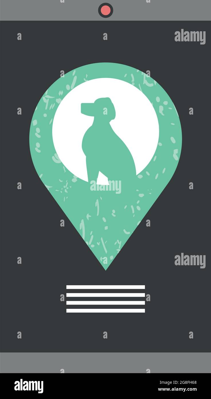 veterinary mobile app Stock Vector Image & Art - Alamy