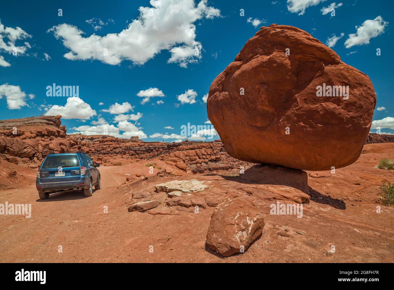Rock formations on Potash Road, near Canyonlands National Park, Utah ...