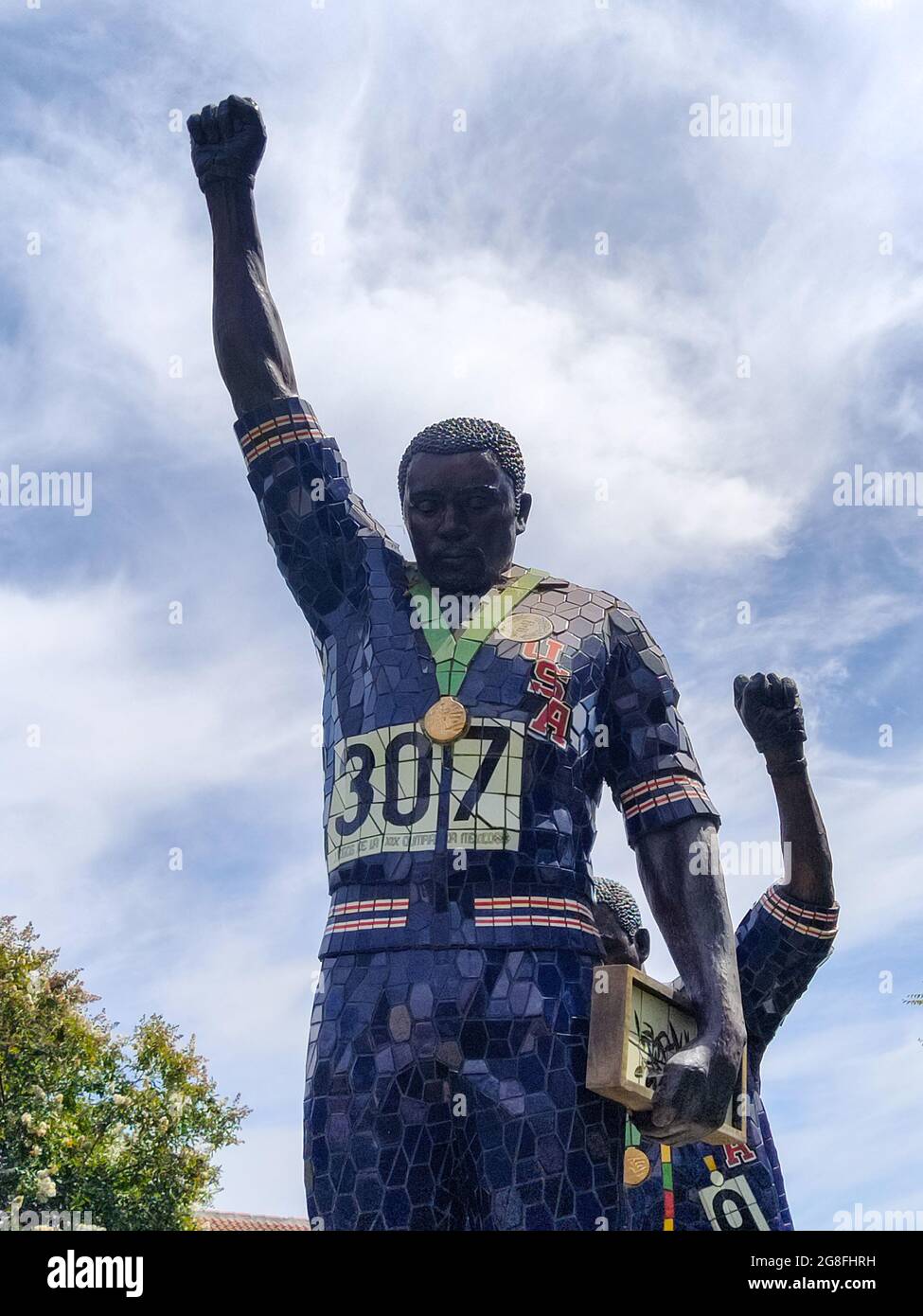 Black athletes 1968 olympics hi-res stock photography and images - Alamy