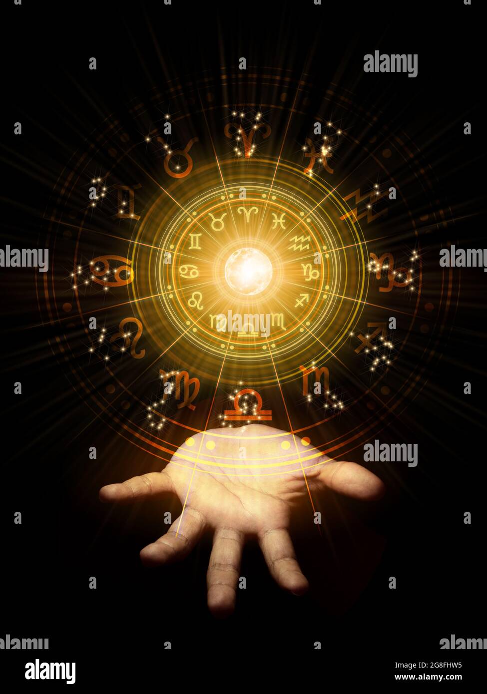 Fortune telling symbol hi-res stock photography and images - Alamy