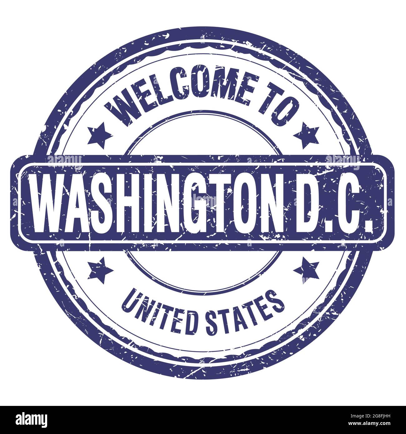 WELCOME TO WASHINGTON D.C. - UNITED STATES, words written on blue ...