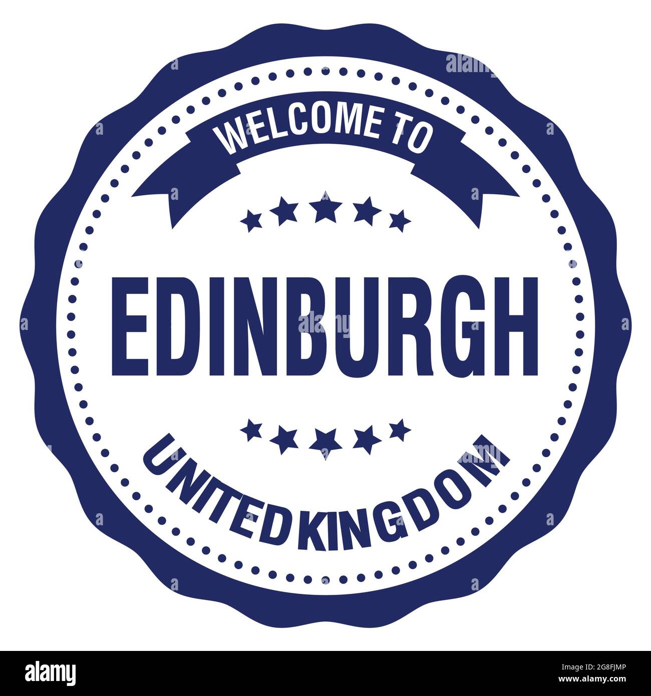 Welcome to edinburgh sign Cut Out Stock Images & Pictures - Alamy