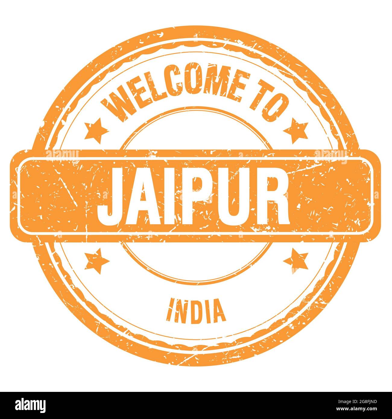 Jaipur stamp Cut Out Stock Images & Pictures - Alamy